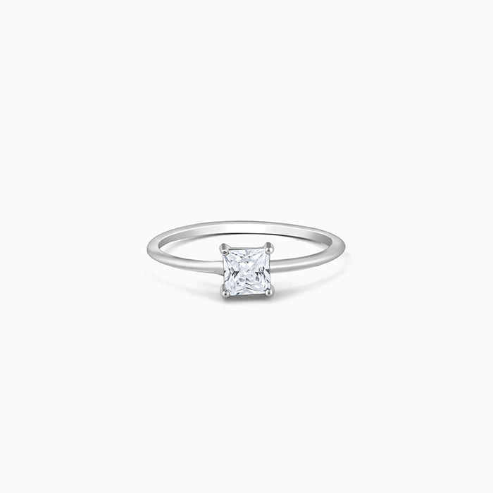 925 Silver Cubic Beauty Ring | Silver rings for women | GIVA – GIVA