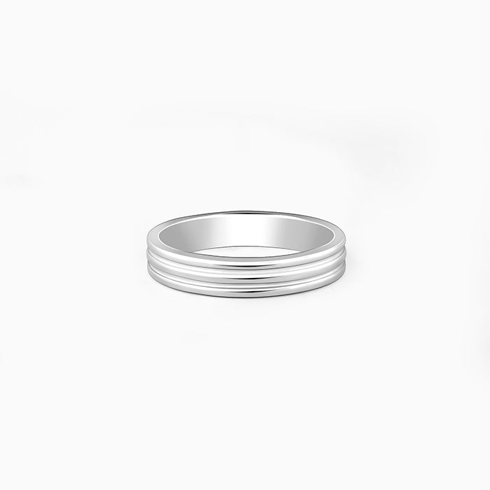 Buy Silver Ring for Men at Best Price| Men's Silver Wedding Ring – GIVA ...
