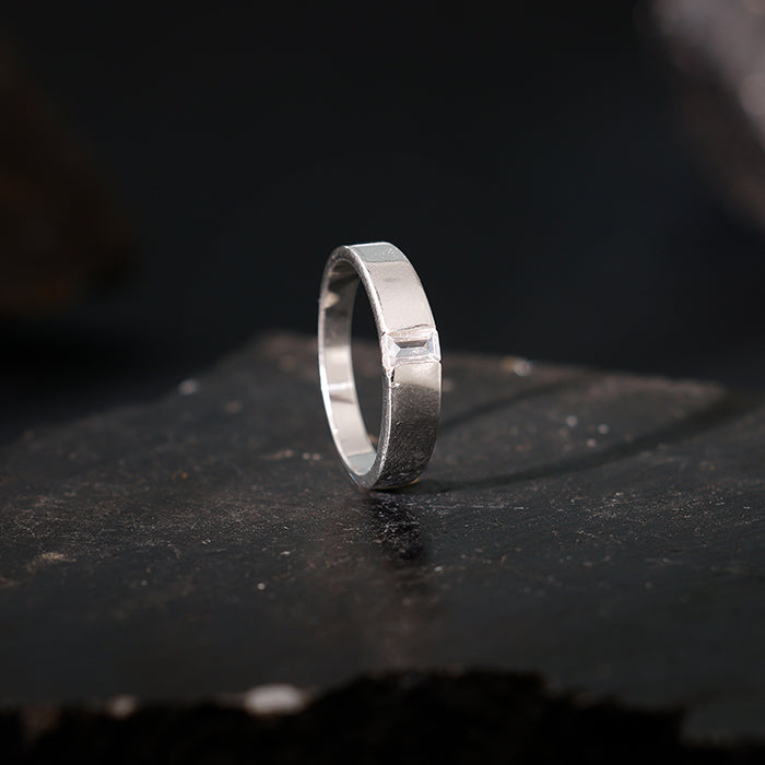 Buy Silver Ring for Men at Best Price| Men's Silver Wedding Ring – GIVA ...