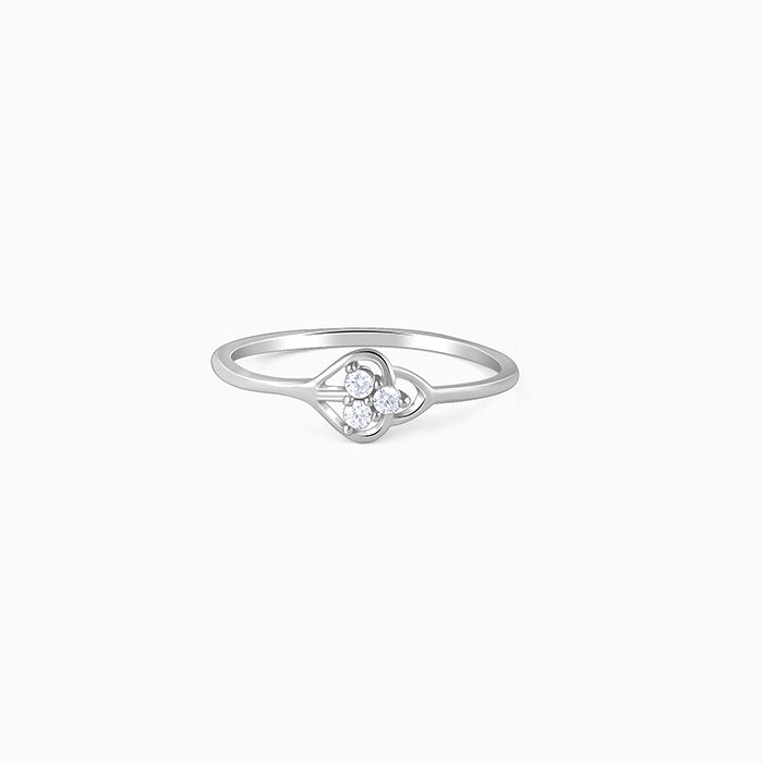 Silver Clover Ring | GIVA Jewellery – GIVA