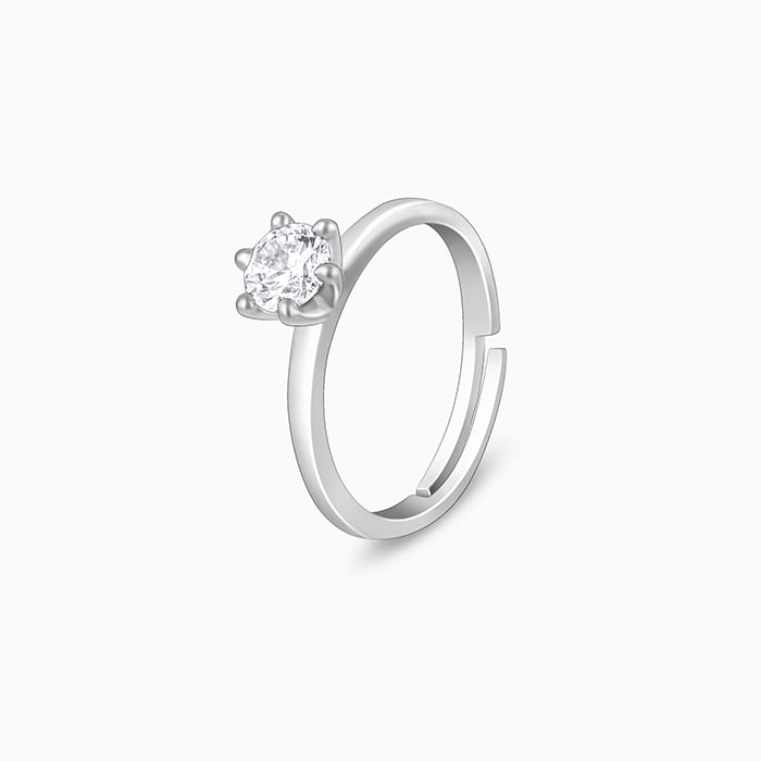 Silver Snowfall Ring – GIVA Jewellery