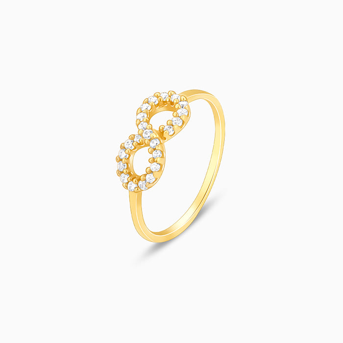 Golden Infinite Grace Ring – GIVA Jewellery
