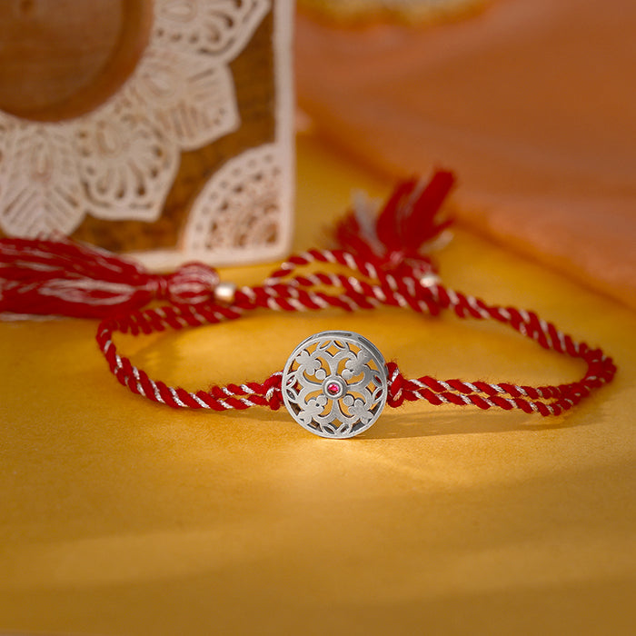 Buy Personalised Silver Rakhi at Best Price | International Shipping ...