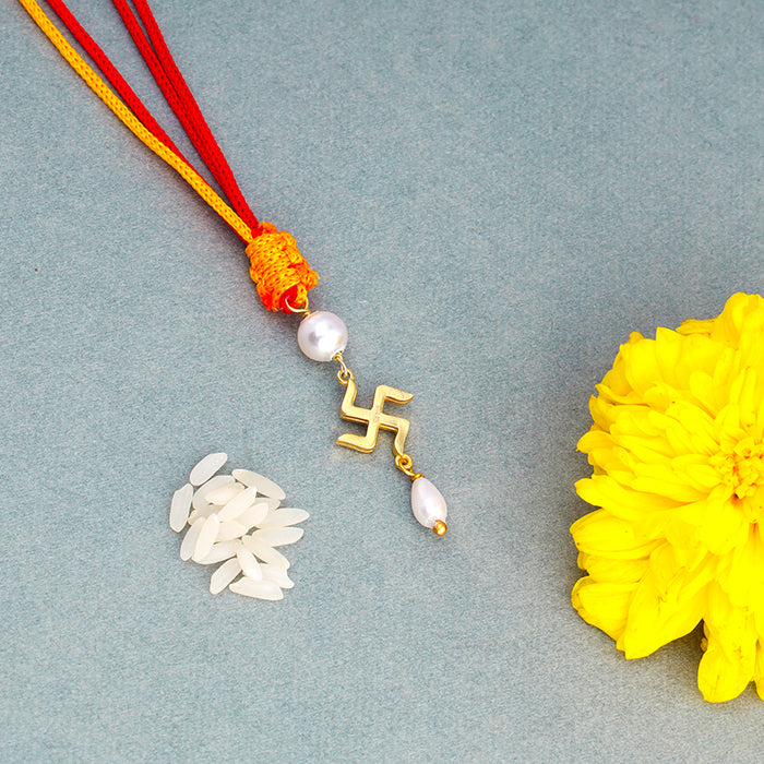 Buy Lumba Rakhi | Bhabhi Rakhi Online at Best Price – GIVA Jewellery