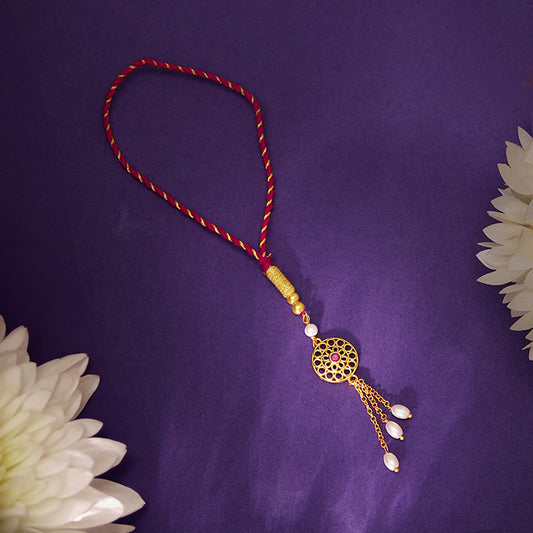 Buy Lumba Rakhi | Bhabhi Rakhi Online at Best Price – GIVA Jewellery