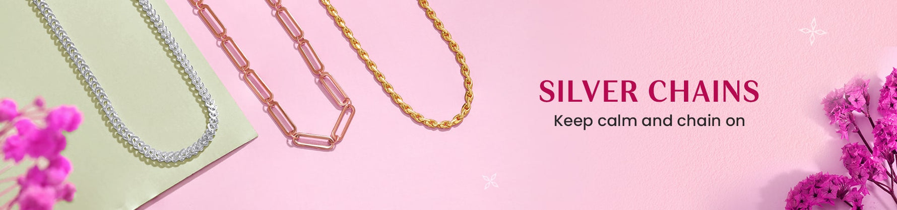 Silver Chains – GIVA Jewellery