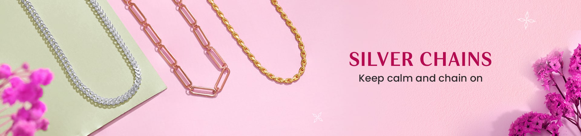 Silver Chains – GIVA Jewellery