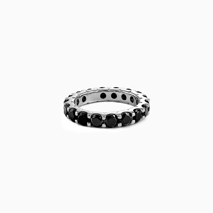 Silver Orbit Stone Ring (Size 12) – GIVA