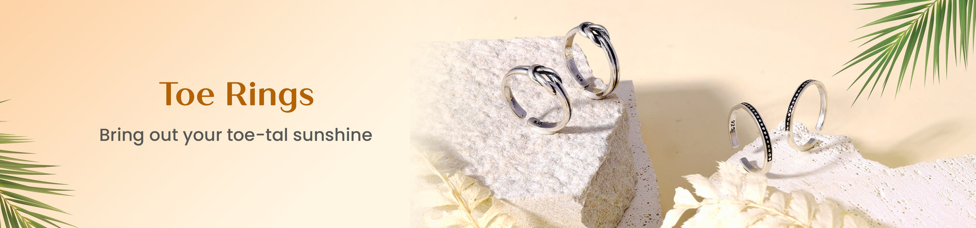 Toe Rings Online : Buy Silver Toe Rings at Best Price in India | GIVA ...