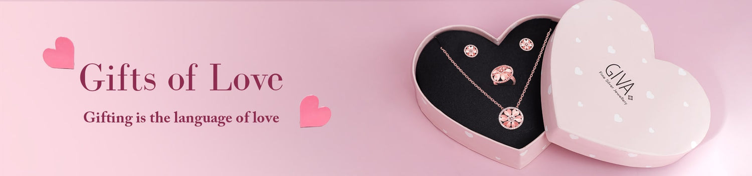 Valentine Sets | Buy Valentine Day Jewellery Sets Online in India – GIVA