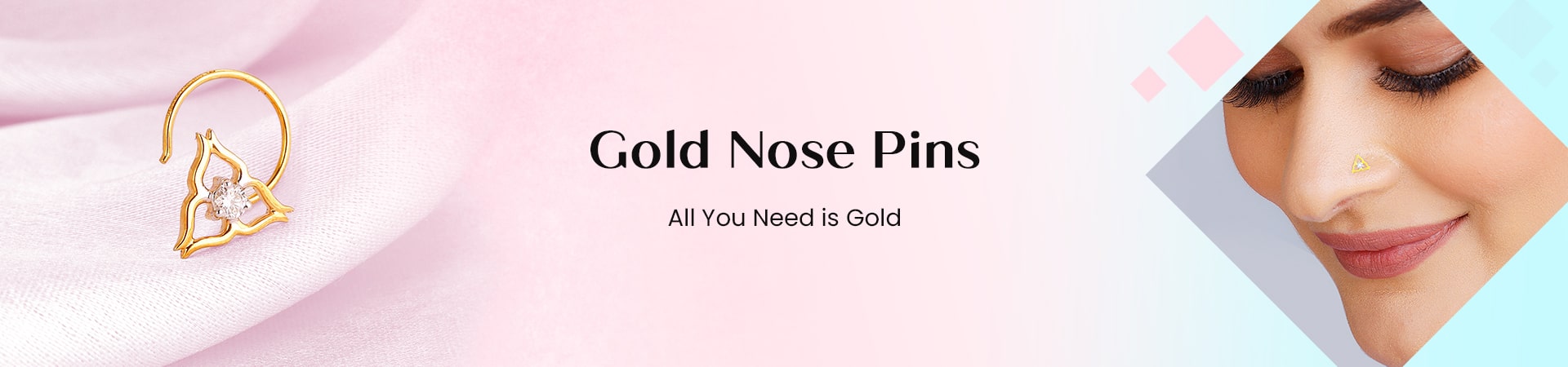 Gold Nose Pin | Explore Varieties of Nose Pin Gold Online in India ...