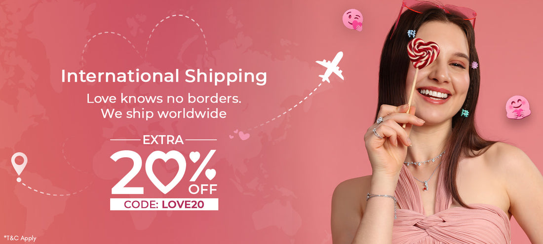 International Shipping on 925 Silver Jewellery – GIVA