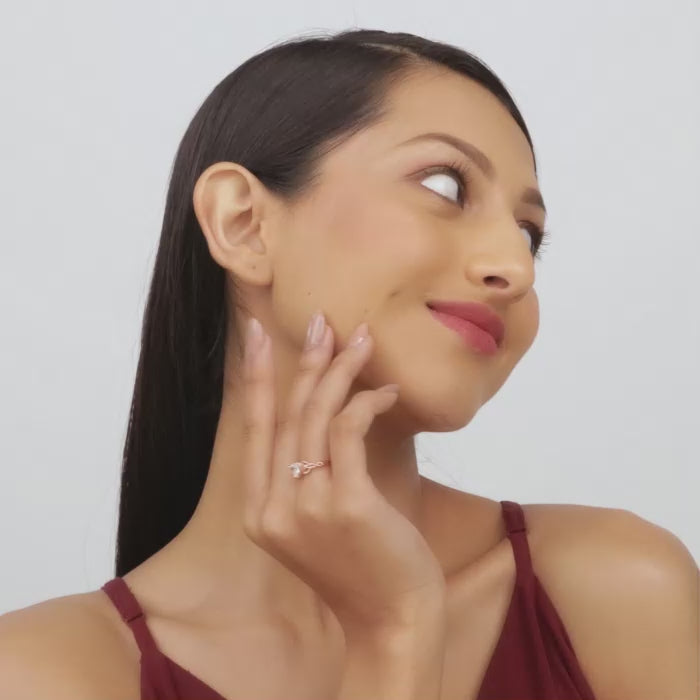 Buy Rose Gold I Promise My Heart Ring at Best Price – GIVA Jewellery