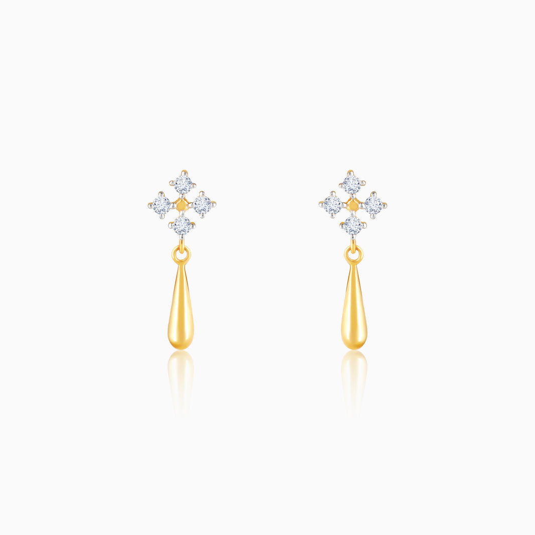 Shop Gold and Lab Diamond Earrings for Women Online | GIVA Jewellery