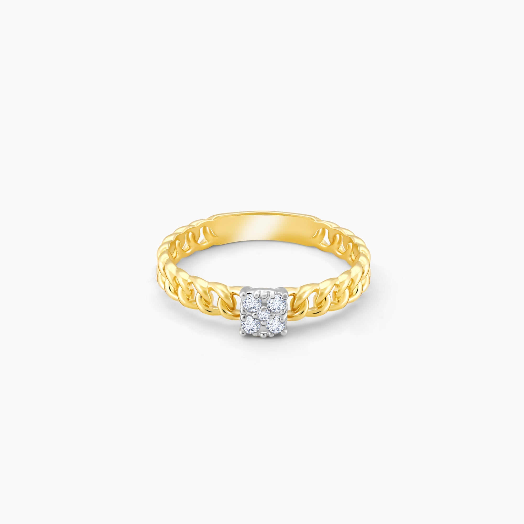 Gold Engagement Rings | Buy Gold Engagement Rings Online in India ...