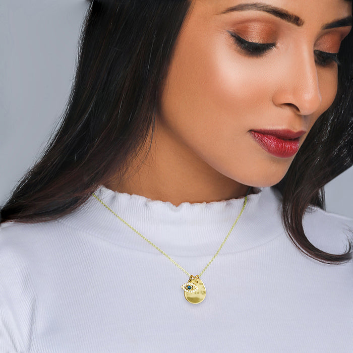 Buy Golden Evil Eye Bracelet at Best Price in India – GIVA Jewellery