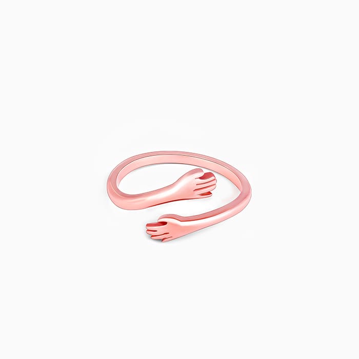 Rose Gold Hug Me More Ring – GIVA